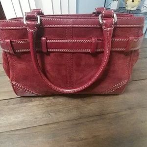 Coach | Bags | Coach Reddish Rusty Brown Shoulder Bag | Poshmark